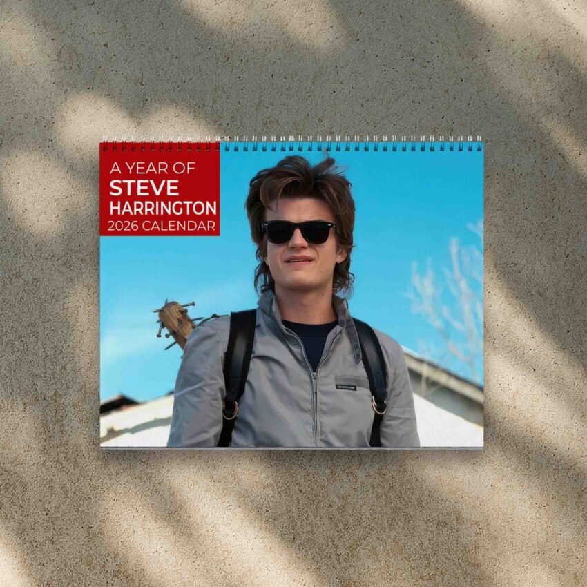 A Year of Steve Harrington 2026 Calendar - glasetor